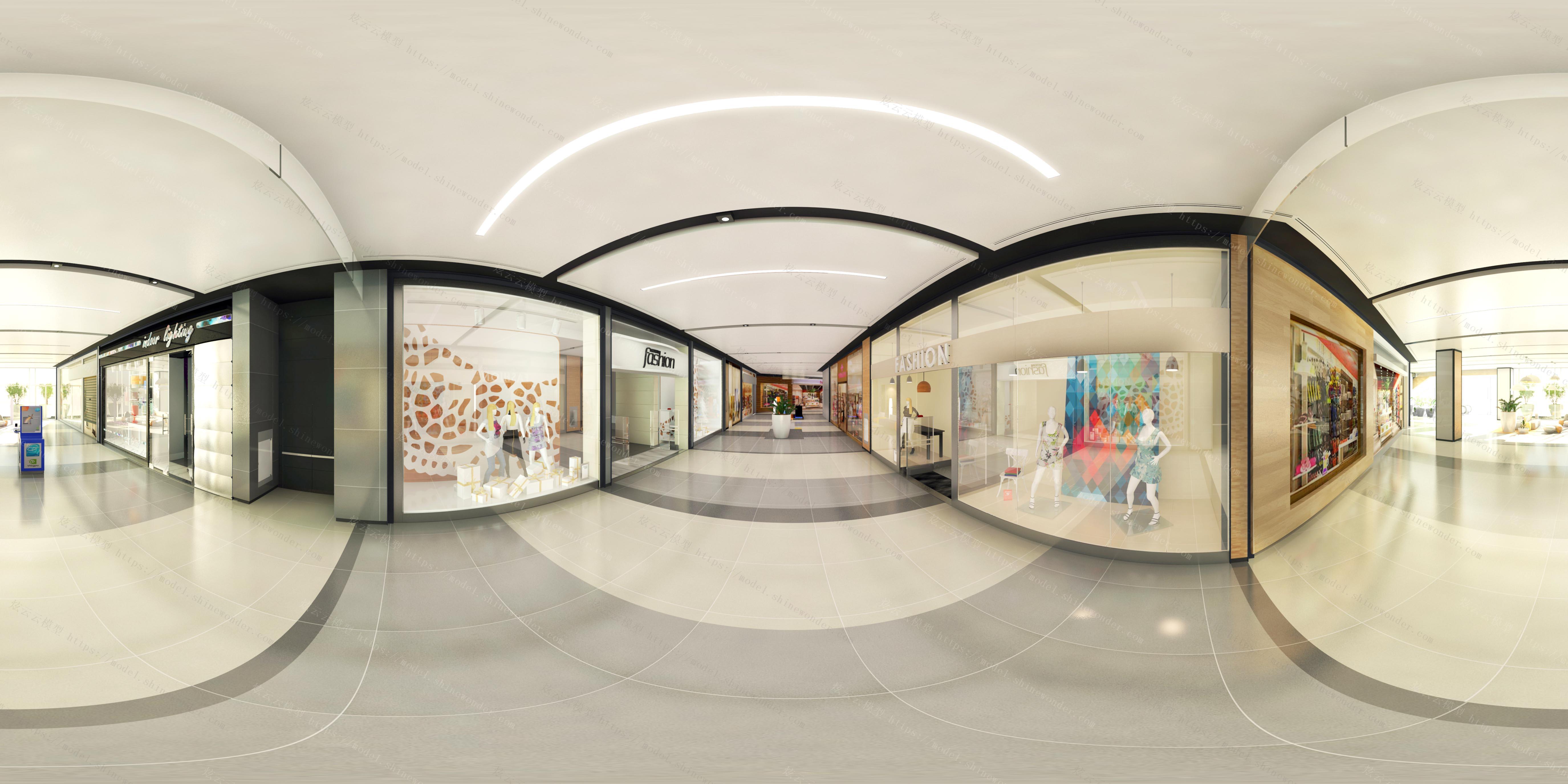 贴图-商场购物中心室内-T00046746-炫云云模型网