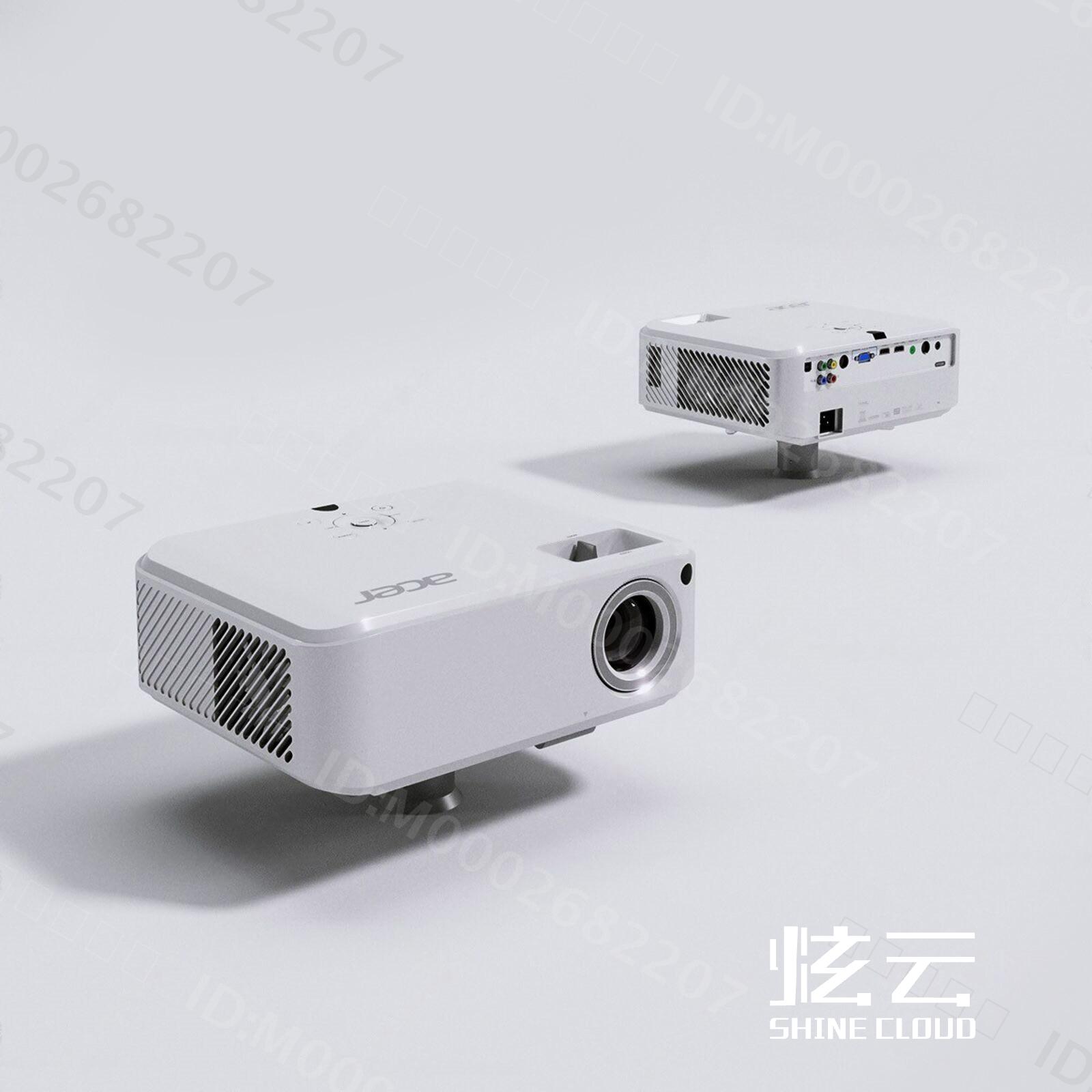 3D模型-现代投影仪模型-M0002682207-炫云云模型网
