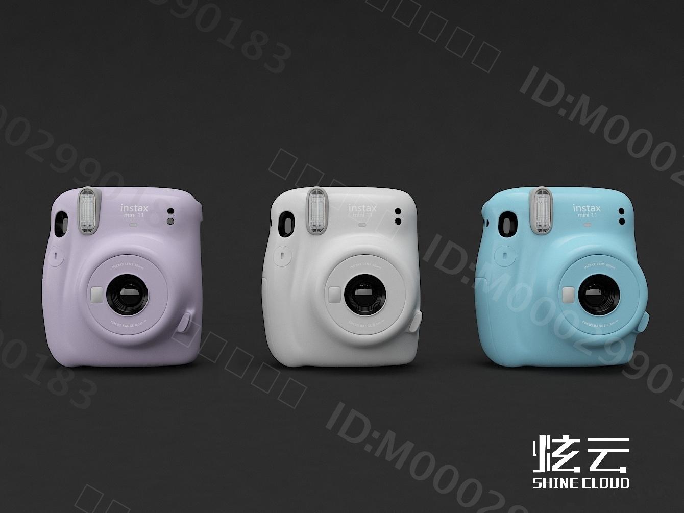 3D模型-现代富士迷你相机模型-M0002990183-炫云云模型网