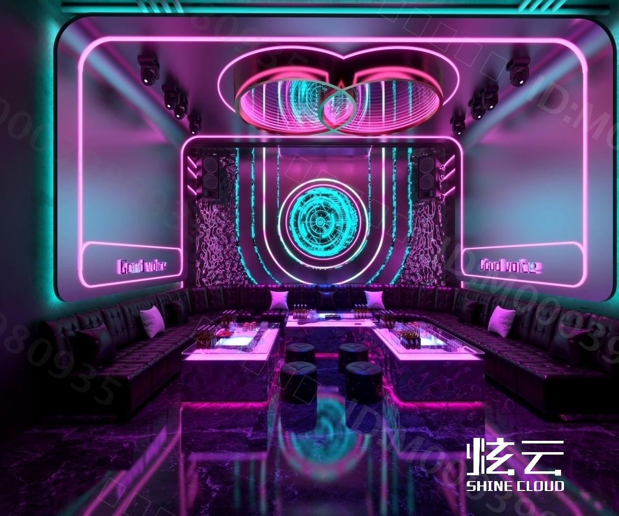 3D模型-现代ktv包厢模型-M0003980935-炫云云模型网